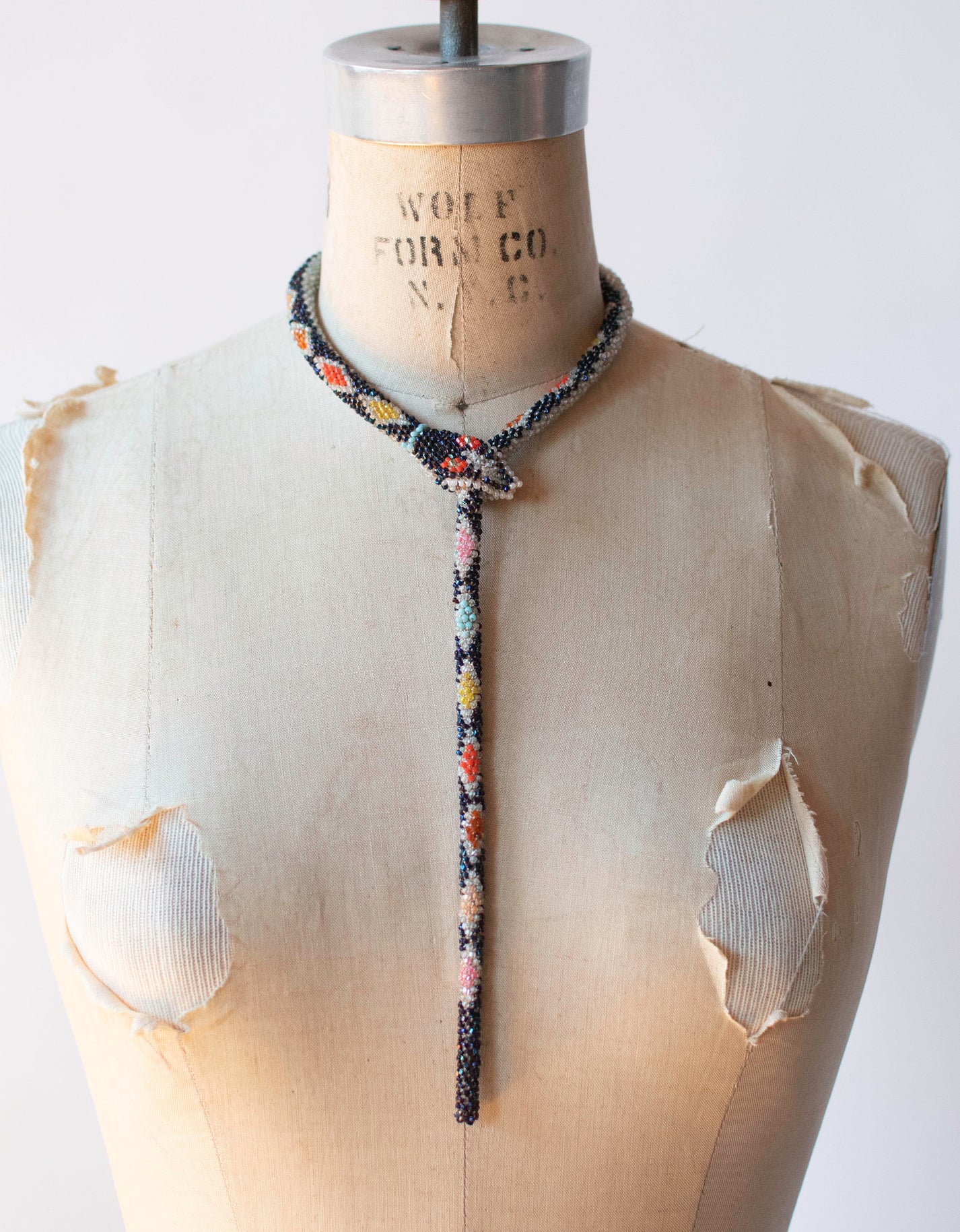 Bead Crochet Snake | Oil Slick Multi Color Diamond – Female Hysteria ...