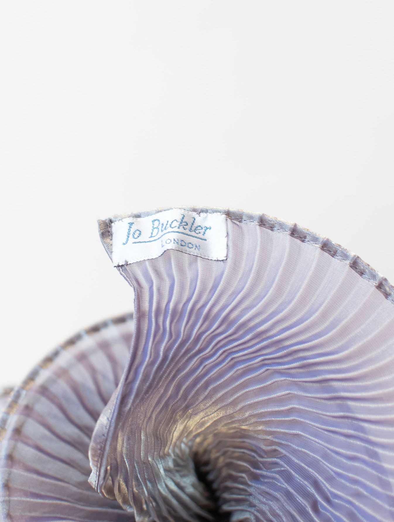 Iridescent Pleated Scarf | Jo Buckler – Female Hysteria Vintage