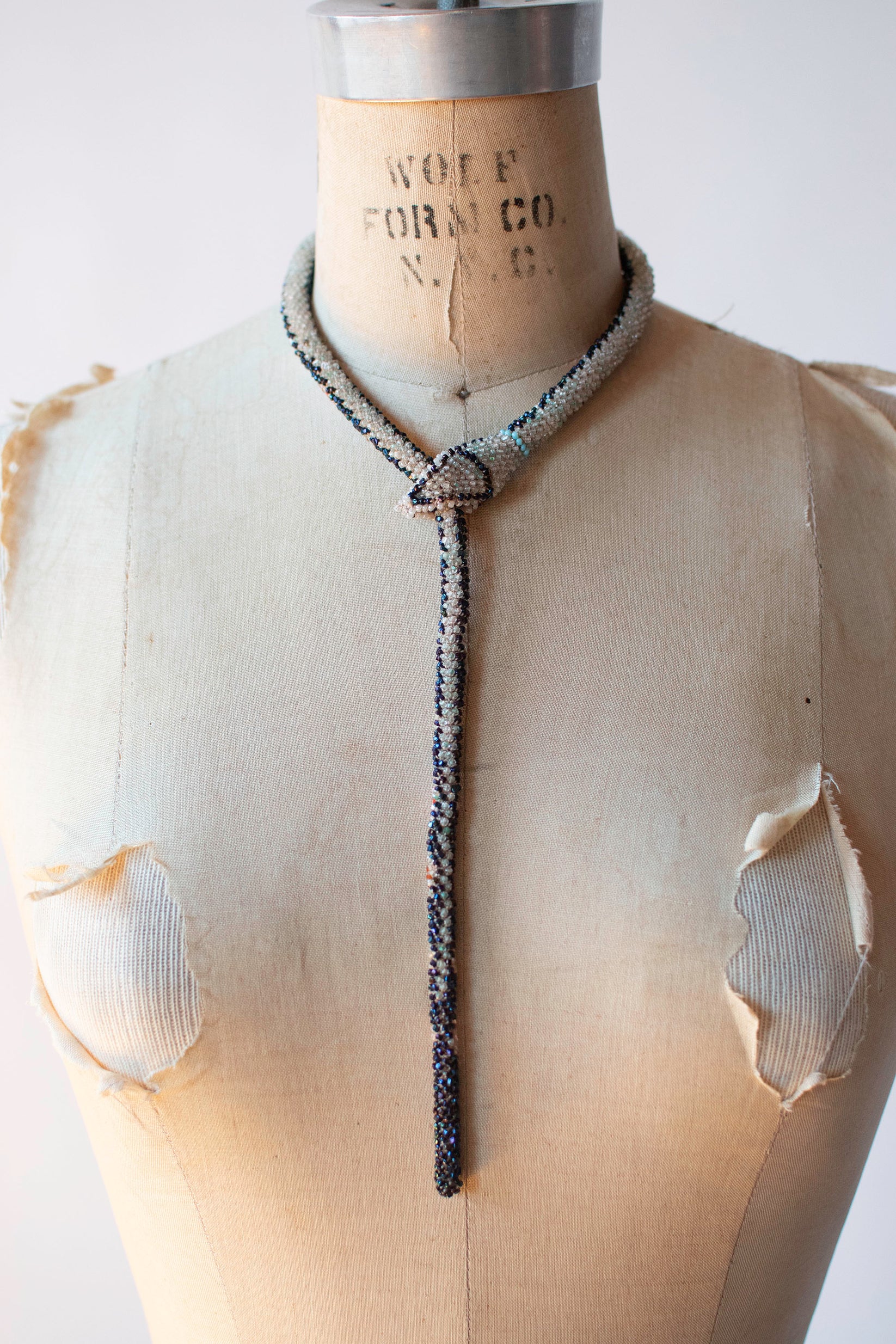 Bead Crochet Snake | Oil Slick Multi Color Diamond – Female Hysteria ...